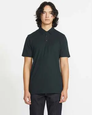 Volcom Wowzer Polo Short Sleeve Shirt - Black