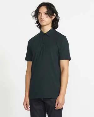 Volcom Wowzer Polo Short Sleeve Shirt - Black