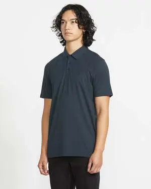 Volcom Wowzer Polo Short Sleeve Shirt - Navy