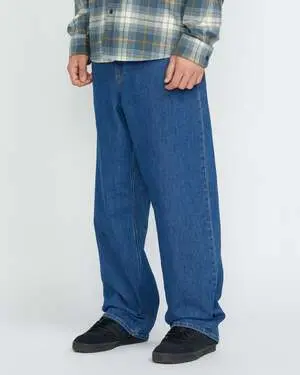 Volcom Billow Denim Pants - Bold Blue