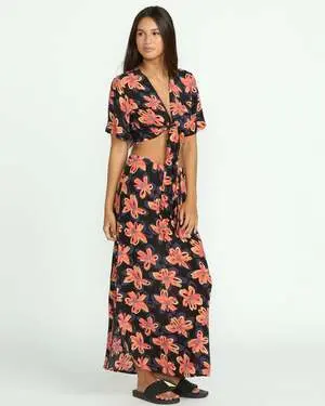 Volcom Printed Midi Skirt