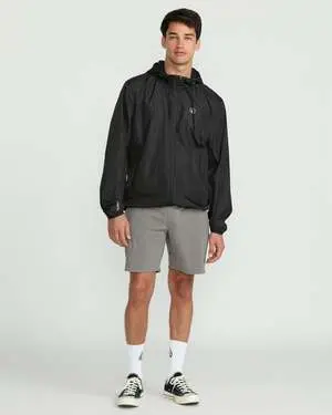 Volcom Elastic Waist Shorts - Pewter