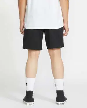 Volcom Elastic Waist 19" Shorts - Black