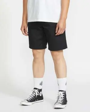 Volcom Elastic Waist 19" Shorts - Black