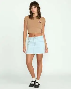 Volcom 1991 Mid Short Sleeve Tee - Hazelnut