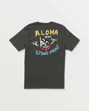Volcom Drewtoonz Short Sleeve Tee - Stealth