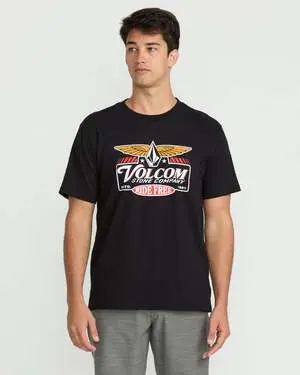 Volcom Revel Short Sleeve Tee - Black