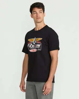 Volcom Revel Short Sleeve Tee - Black