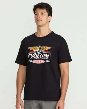 Volcom Revel Short Sleeve Tee - Black