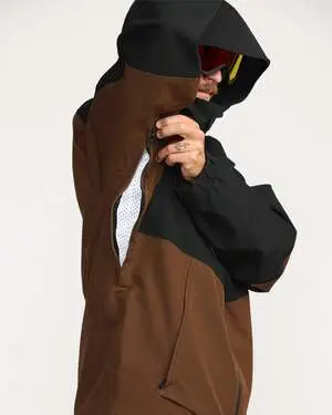 Volcom Brighton Full Zip Jacket - Brown