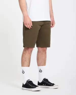 Volcom Modern Stretch 5-pocket Chino Shorts - Sage Leaf