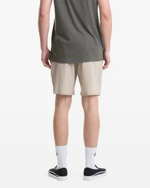 Volcom Elastic Waist Shorts - Stone