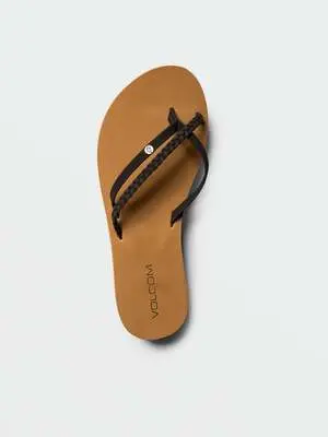 Volcom Thrills Ii Sandals - Black