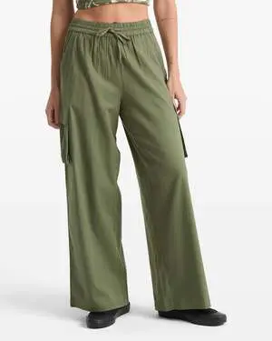 Volcom Lived In Beach Pants - Moss Stone
