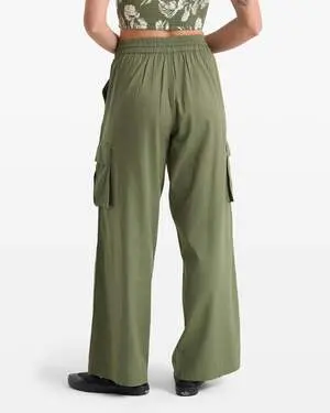 Volcom Lived In Beach Pants - Moss Stone