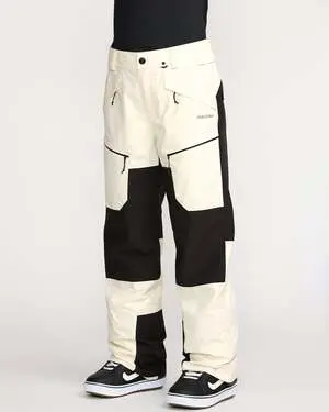 Volcom Stone Mica 20k Relaxed Pants - Bone