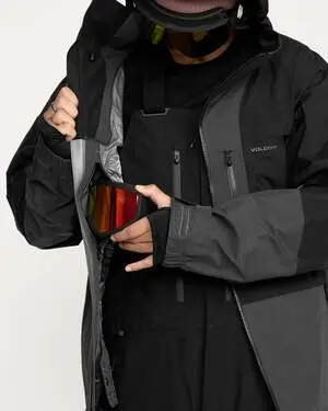 Volcom Tds Inf Gore-tex Jacket - Black