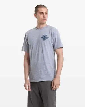 Volcom Free Wheel Short Sleeve Tee - Heather Grey