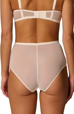 Simone Perele Radieuse High Waist Briefs - Ivory