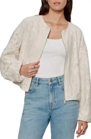 Sanctuary Leila Lace Bomber Jacket