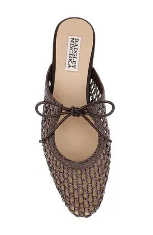 Badgley Mischka Xailee Woven Mule - Brown