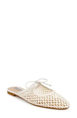 Badgley Mischka Xailee Woven Mule - Cream