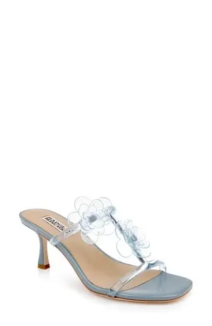 Badgley Mischka Xyra T-strap Sandal - Ice