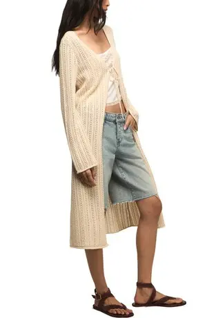 Lucky Brand Festival Pointelle Duster