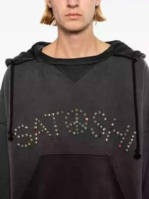 SATOSHI NAKAMOTO Embellished Hoodie