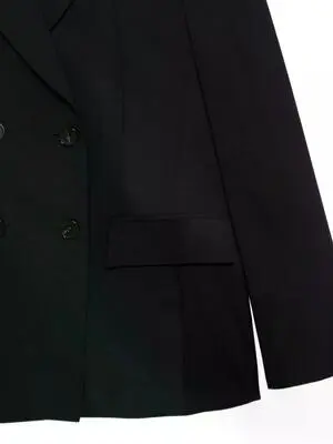 Seventy Double-breasted Blazer - Black