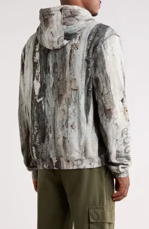 RC OUTDOOR SUPPLY Treebark Camo Stack Logo Hoodie