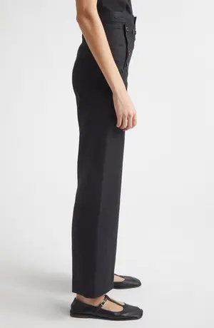 BODE Linen Sailor Trousers - Black
