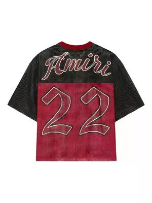 Amiri Perforated T-shirt - Black