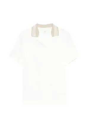 CHE Senna Striped-collar Shirt - White