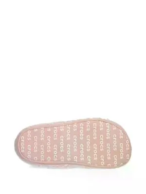 CROCS Textured Strap Slippers - Pink