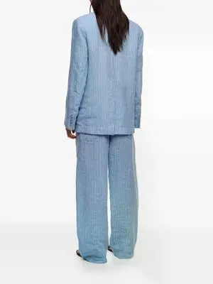 Bimba Y Lola Striped Single-breasted Blazer