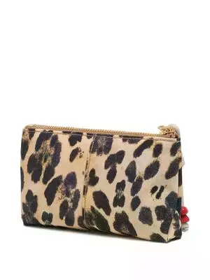 Bimba Y Lola Leopard-print Wallet - Neutrals