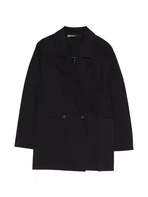 Bimba Y Lola Double-breasted Blazer - Black