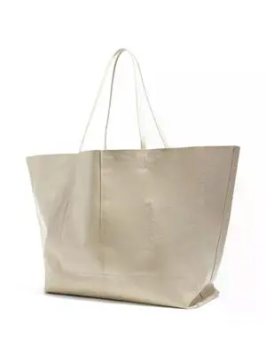 Bimba Y Lola Seam-detail Tote Bag - Neutrals