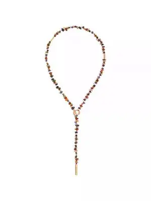 Bimba Y Lola Stone Necklace - Gold