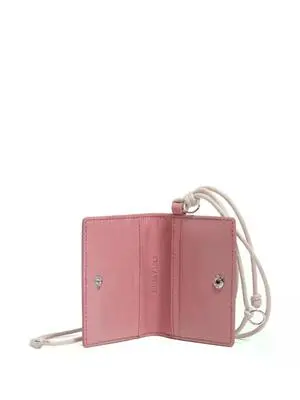 Bimba Y Lola Rope-detail Leather Wallet - Pink