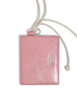 Bimba Y Lola Rope-detail Leather Wallet - Pink