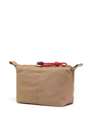 Bimba Y Lola Trapezoid Makeup Bag With Rope Detail - Neutrals