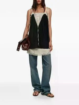 Bimba Y Lola Lace-trimmed Top