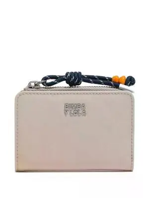 Bimba Y Lola Logo Zip Wallet - Neutrals