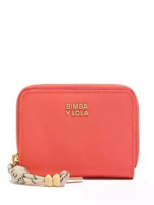 Bimba Y Lola Zip Detail Wallet - Orange