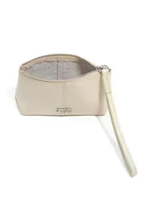 Bimba Y Lola Logo Leather Wallet - Neutrals