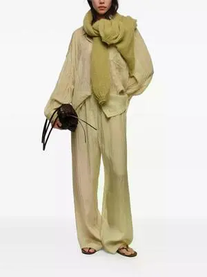 Bimba Y Lola Polka-dot Wide Leg Trousers - Neutrals
