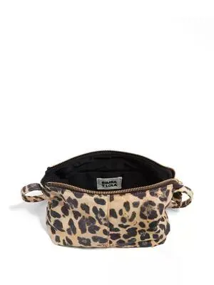 Bimba Y Lola Leopard Print Crossbody Bag