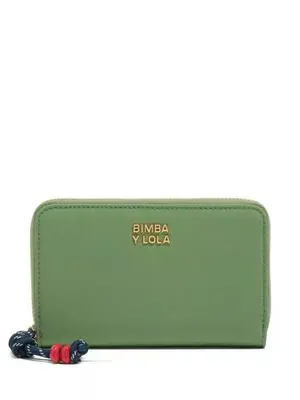 Bimba Y Lola Zip Wallet - Green